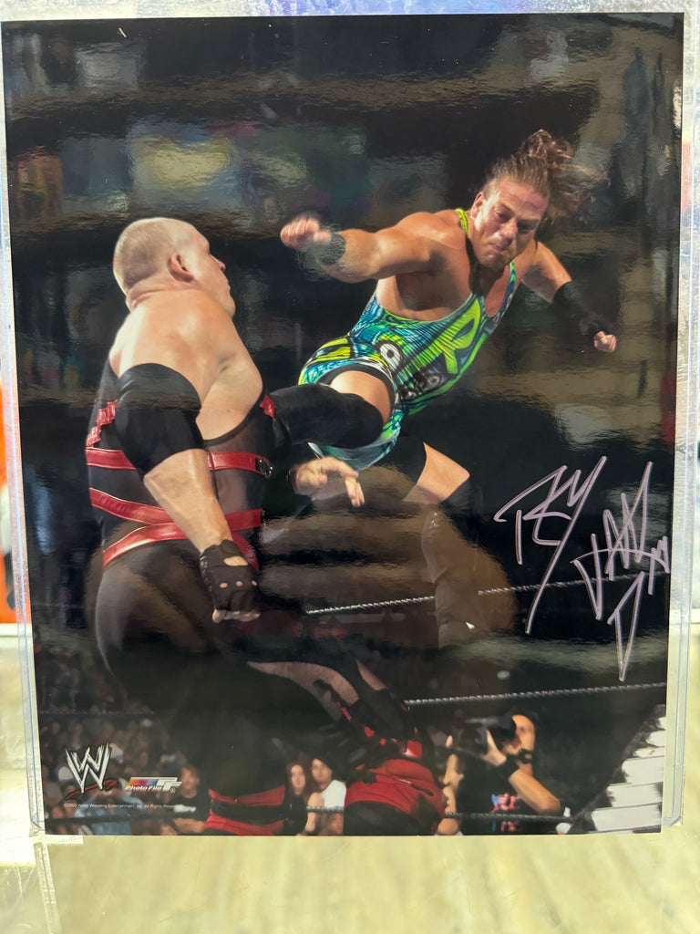 Rob Van Dam signed WWE Wrestling 8x10 Photo – First Row Collectibles