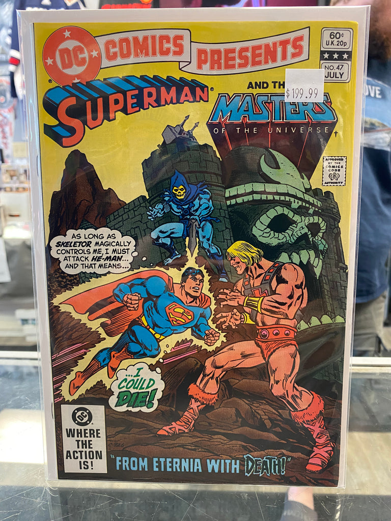 DC Comics Presents #47 Newsstand First He-Man & Skeletor Appearance 1s ...