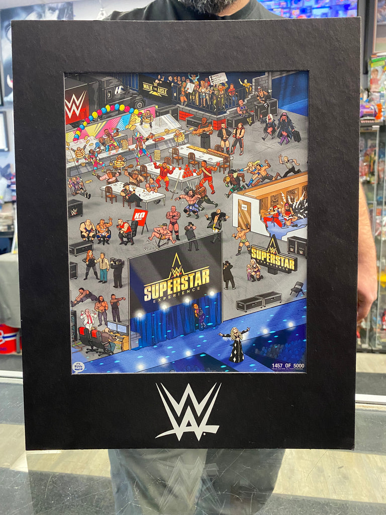 WWE SuperStar Experience LIMITED EDITION Print W/ Matte - Numbered /50 ...