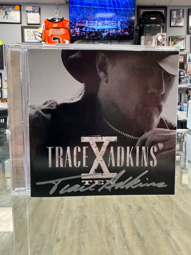 Trace Adkins signed X Ten CD – First Row Collectibles