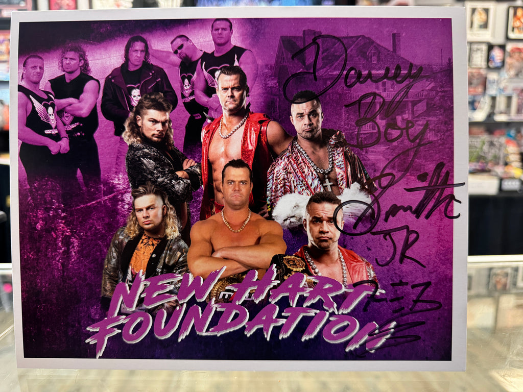 British Bulldog Davey Boy Smith Jr. signed 8x10 Wrestling Photo – First ...