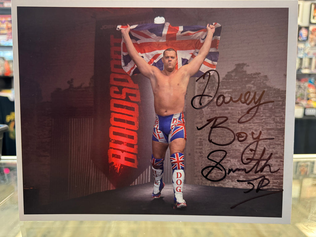 British Bulldog Davey Boy Smith Jr. signed 8x10 Wrestling Photo – First ...