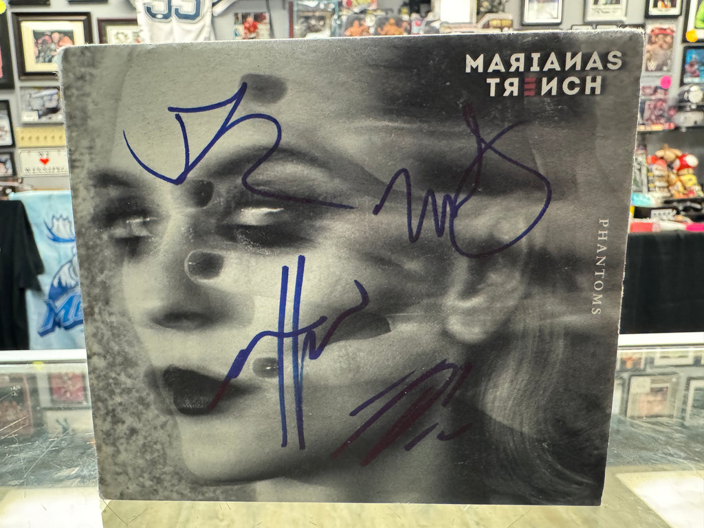 Marianas Trench signed CD Phantoms Album – First Row Collectibles