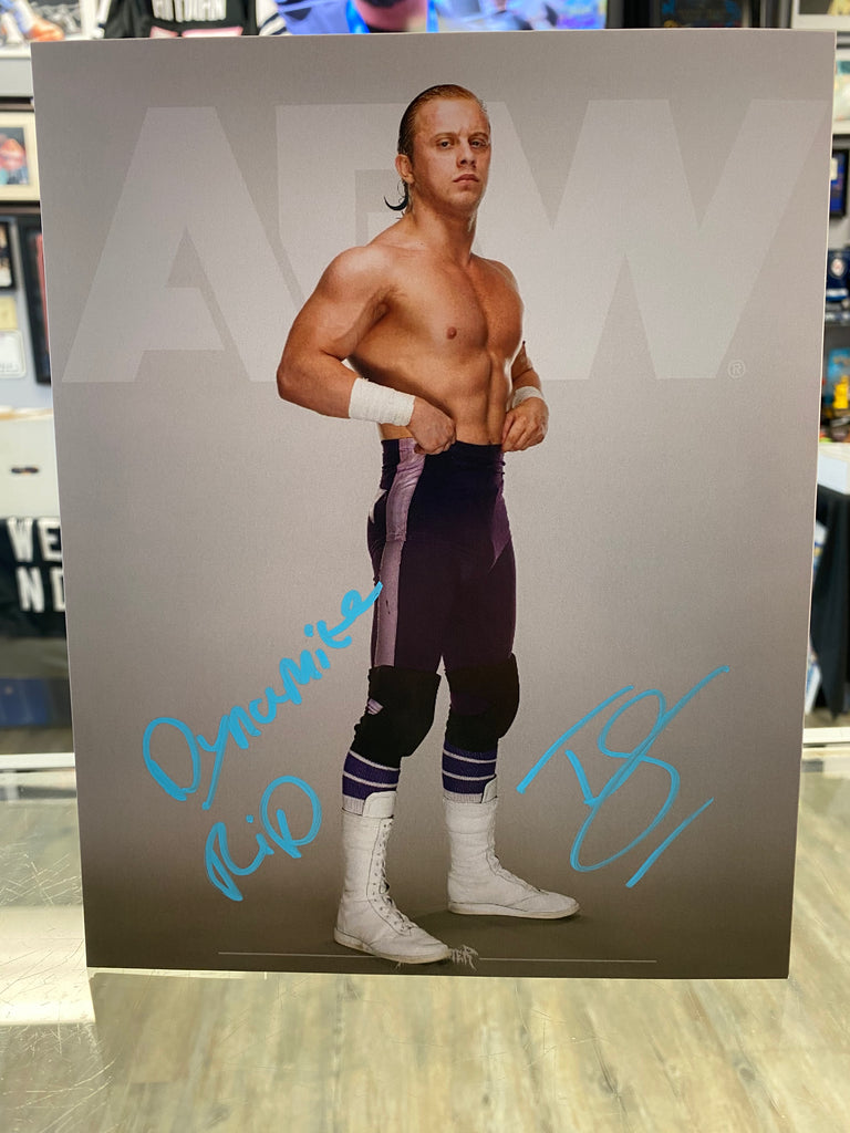 Dynamite Kid Tommy Billington signed AEW Wrestling 8x10 Photo – First ...
