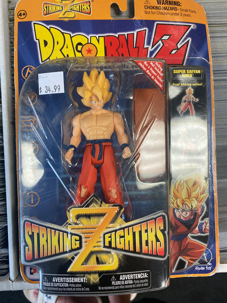 Dragon Ball Z Striking Z Fighters Super Saiyan Goku NEW from Irwin Toy ...