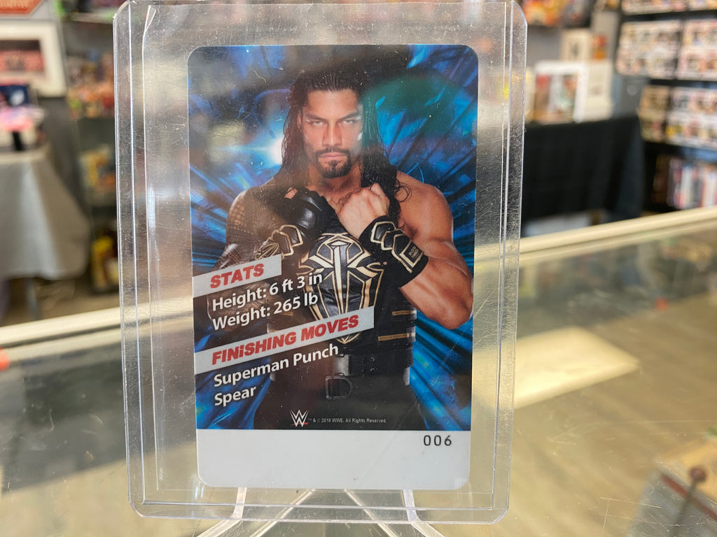 2019 Prime Time WWE Superstar Rumble Cards Roman Reigns #006 – First ...