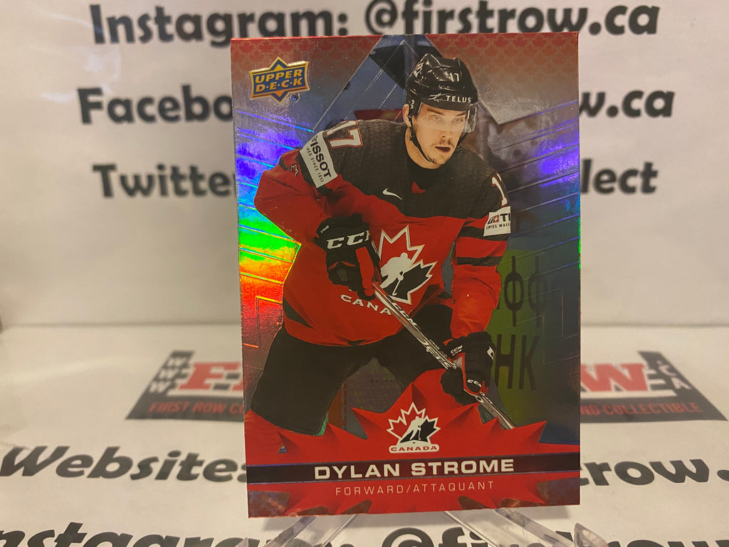 Dylan Strome 2021-22 Upper Deck Tim Hortons Team Canada #63 – First Row ...