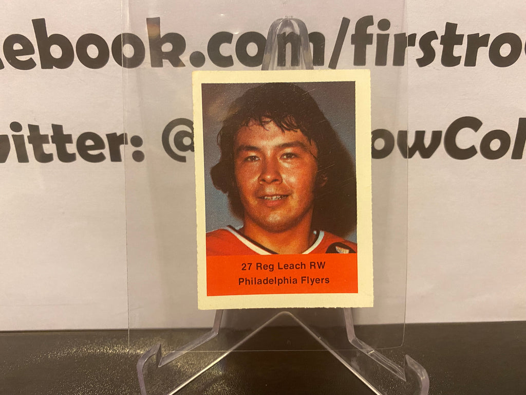 Reggie Leach 1974-75 NHL Action Stamp – First Row Collectibles