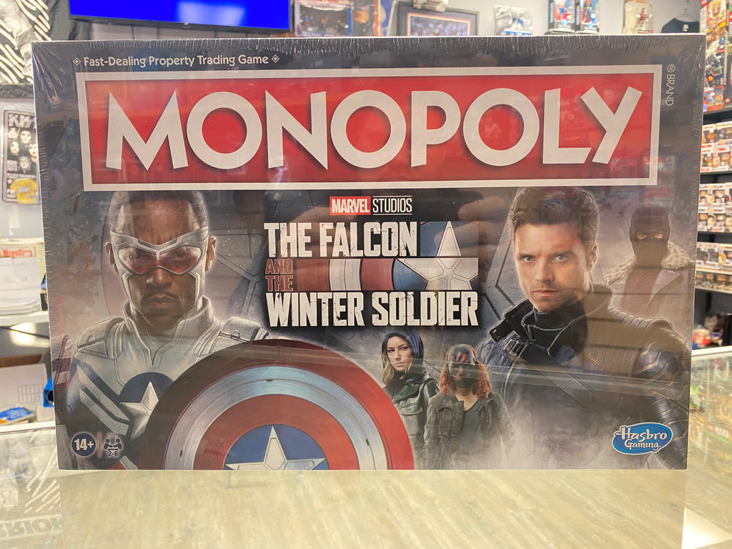Monopoly Marvel Studios The Falcon and Winter Soldier Edition Board Ga ...