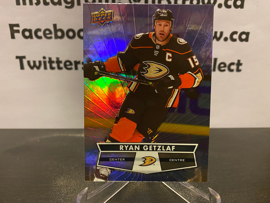 Ryan Getzlaf 2021-22 Upper Deck Tim Hortons Hockey Card #15 – First Row ...