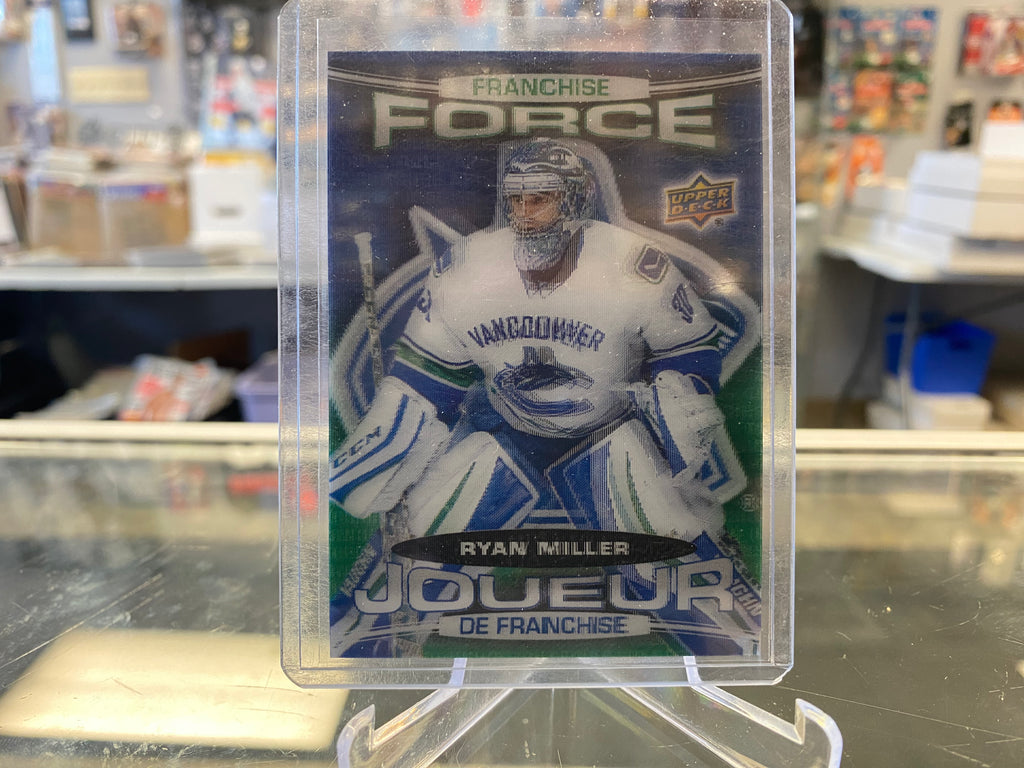 2016-17 Upper Deck Tim Hortons Franchise Force #FF10 Ryan Miller ...