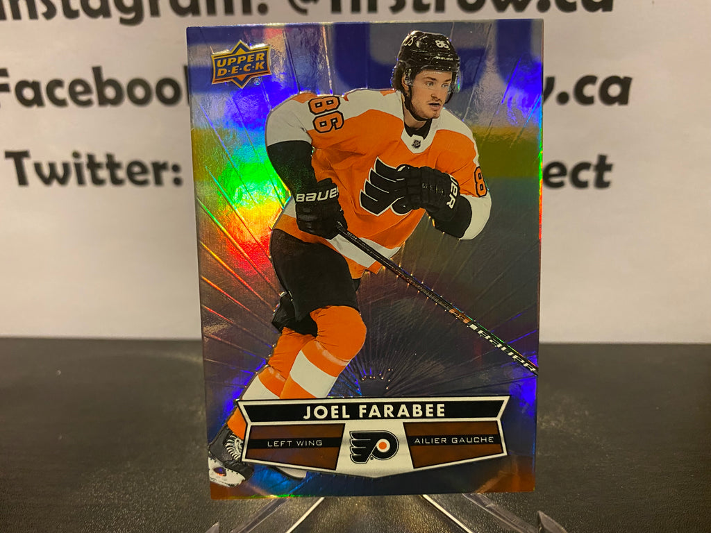 Joel Farabee 2021-22 Upper Deck Tim Hortons Hockey Card #105 – First ...