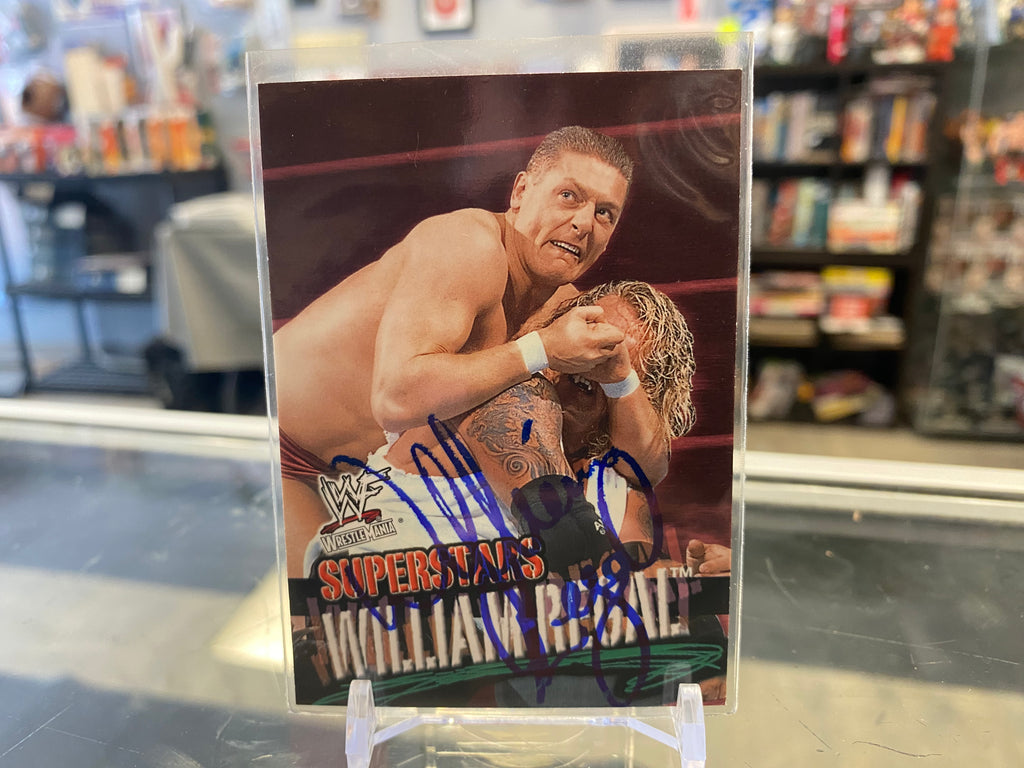 William Regal signed WWE Wrestling Card – First Row Collectibles