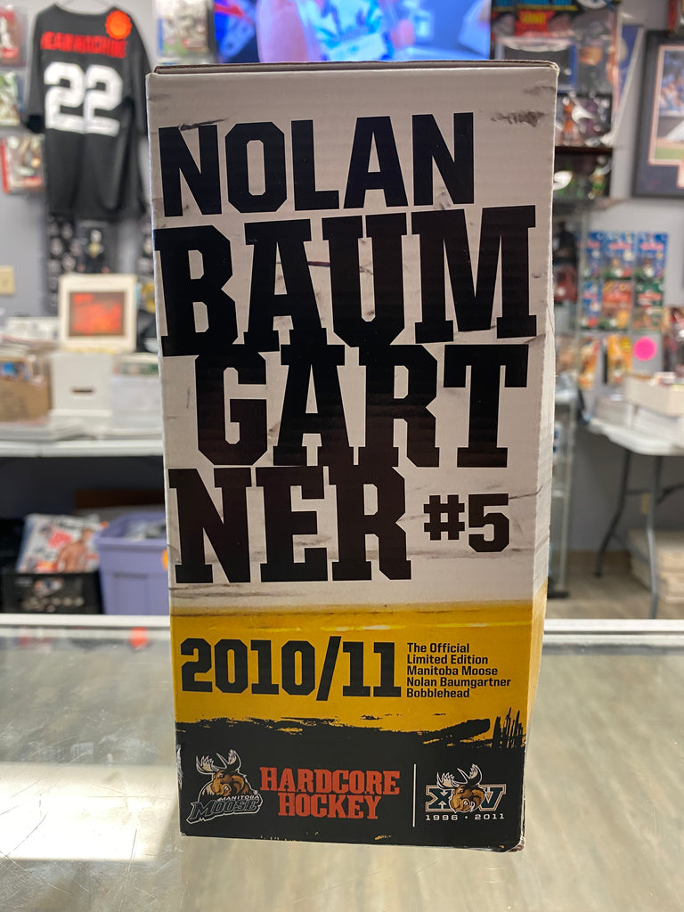 Manitoba Moose Bobblehead Nolan Baumgartner Bobble Head AHL Winnipeg J ...