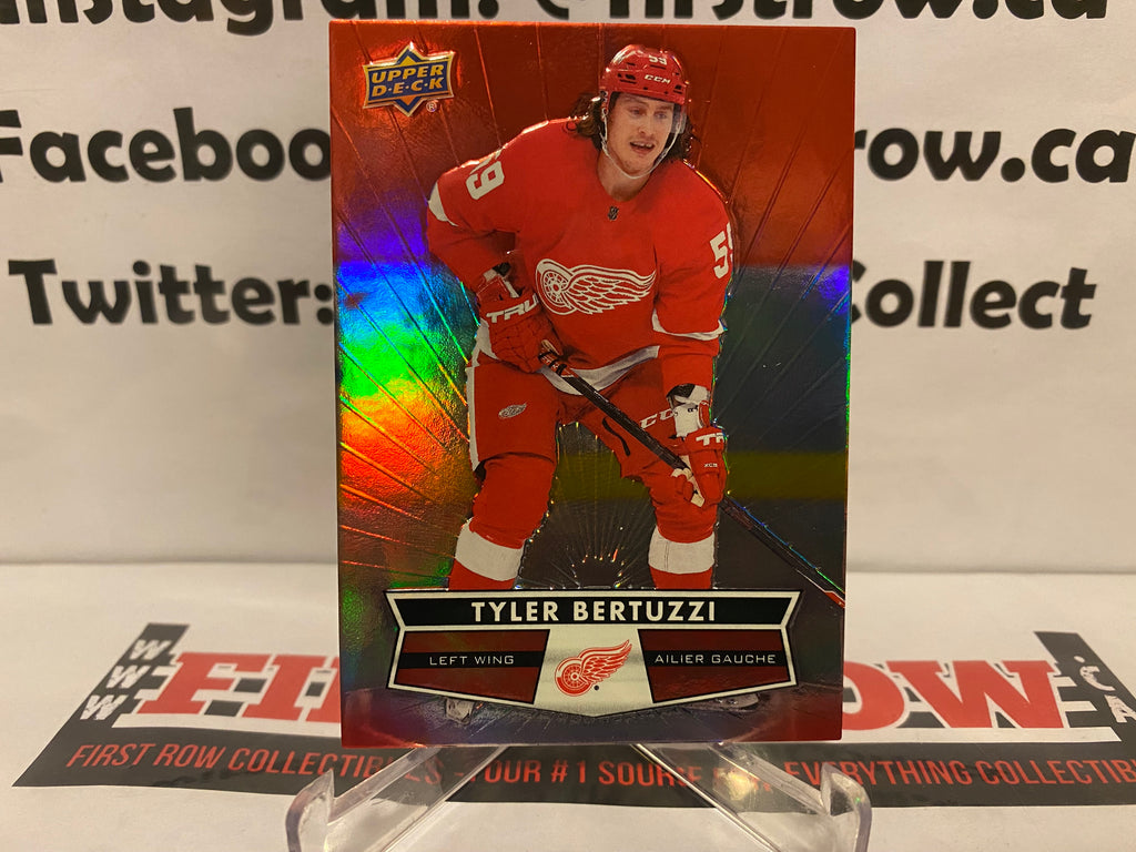 Tyler Bertuzzi 2021-22 Upper Deck Tim Hortons Hockey Card #118 – First ...