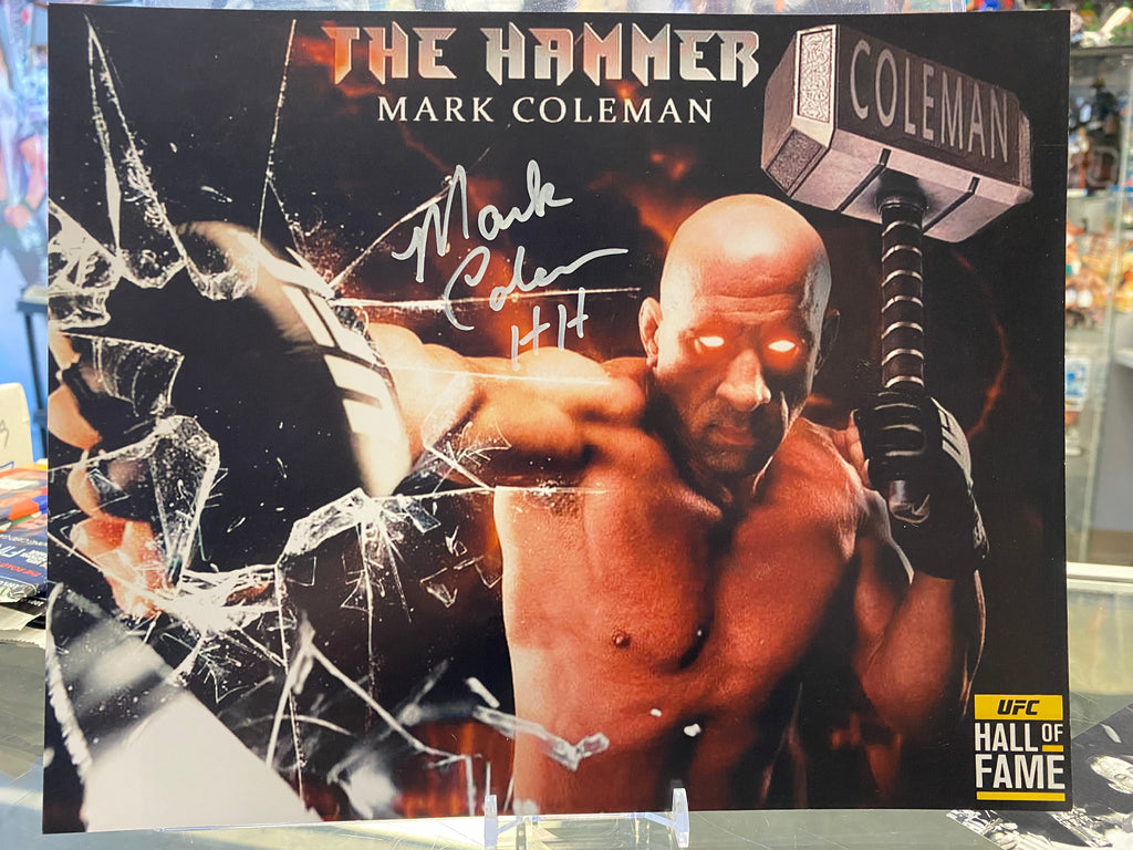 Mark Coleman signed UFC MMA Legend 8x10 Photo – First Row Collectibles