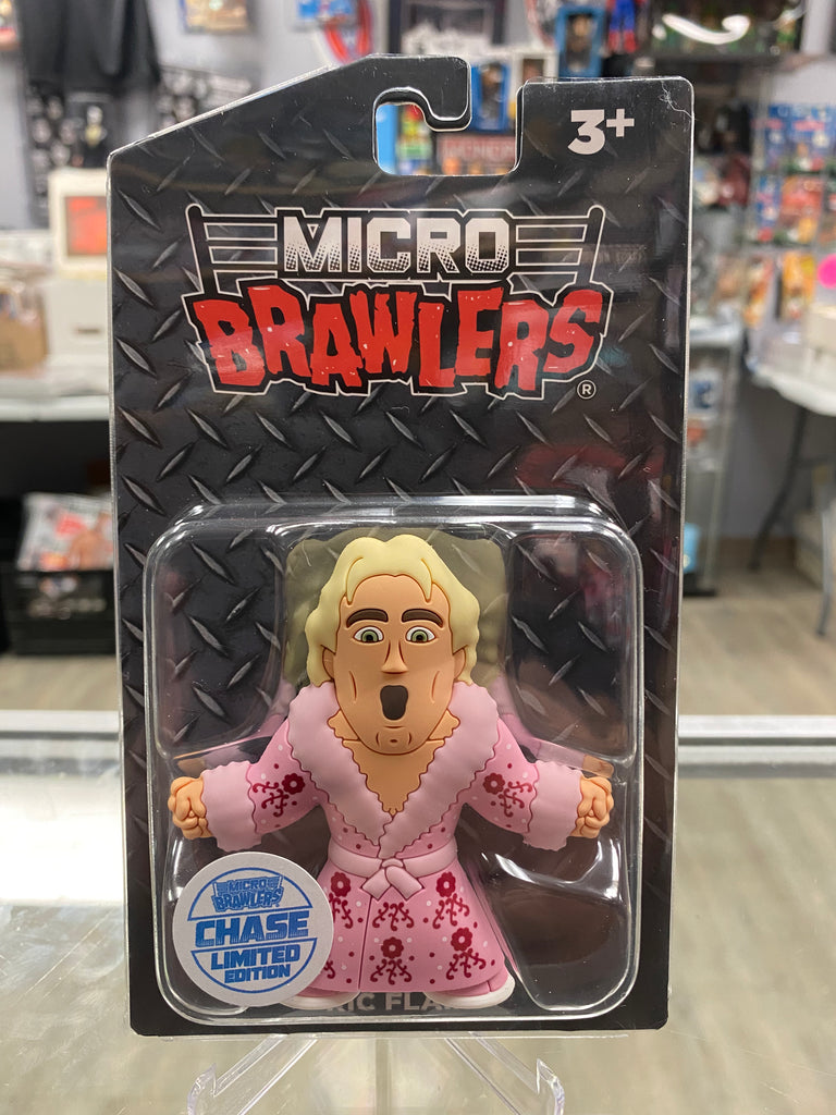Micro Brawlers - RIC FLAIR - CHASE EXCLUSIVE - Pro Wrestling Crate - P ...